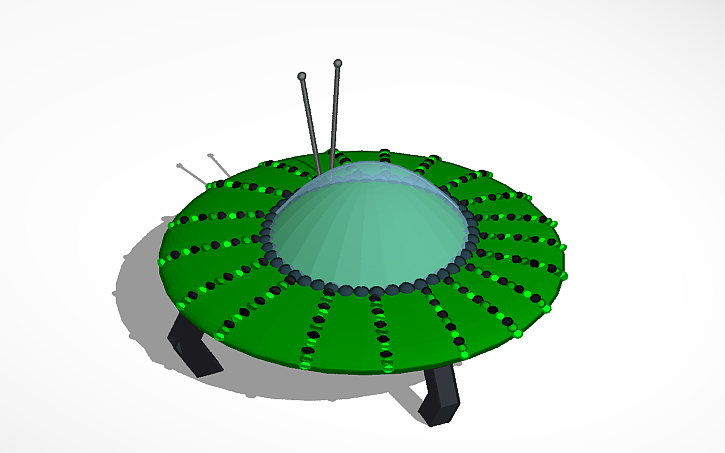 3D design Ufo🛸 - Tinkercad