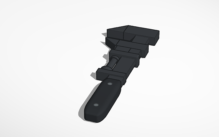 3D design TF2 Wrench - Tinkercad