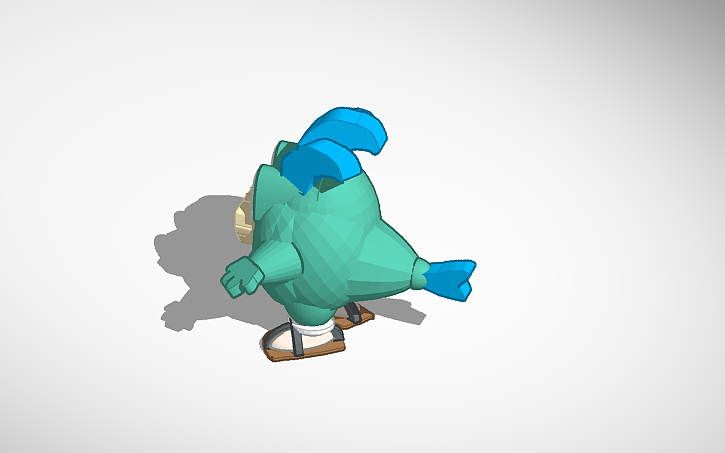 3D design smg4 fishy boopkins 2023 - Tinkercad