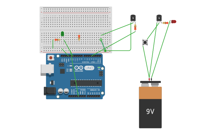 Circuit design 4 Digit 7 Segment Display Clock - Tinkercad