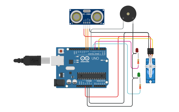 Circuit design S2_Activi_1_Mini-robot de barrera automática - Tinkercad