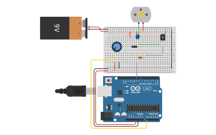 Circuit design APPLICATION 10 - Tinkercad