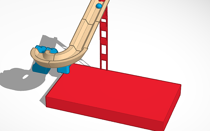 3D design Marble Run - Tinkercad