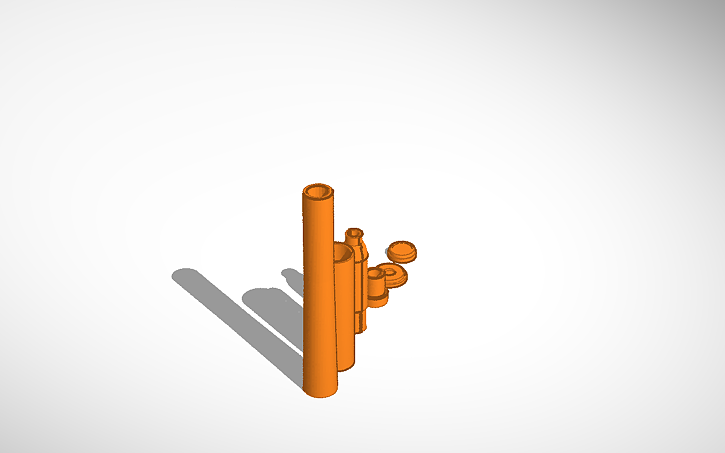 3D design new marker and cap - Tinkercad