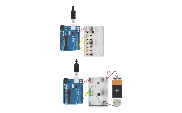 Circuit design Intro to Ardiuno part 4 - Tinkercad