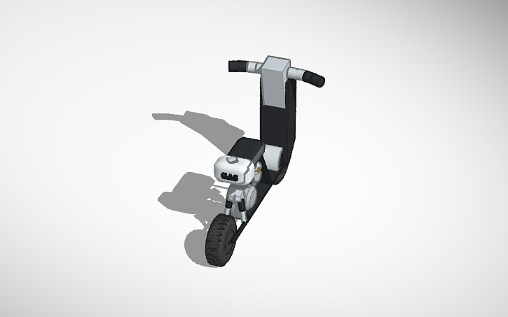 3D design off road moped challenge! (1st on tinkercad!!!) - Tinkercad