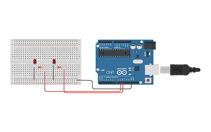 Circuit design 21c_Timer Interrupts - Tinkercad