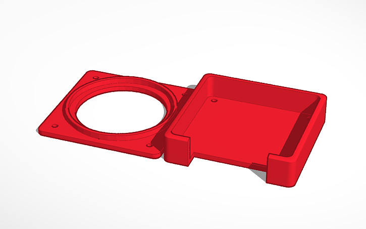 3D design Eye Socket - Tinkercad