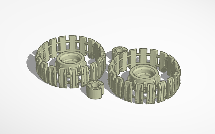 3D design professor boots excavator - Tinkercad