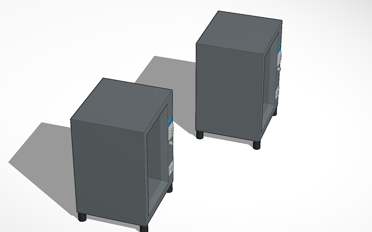 3D design Vending Machine - Tinkercad