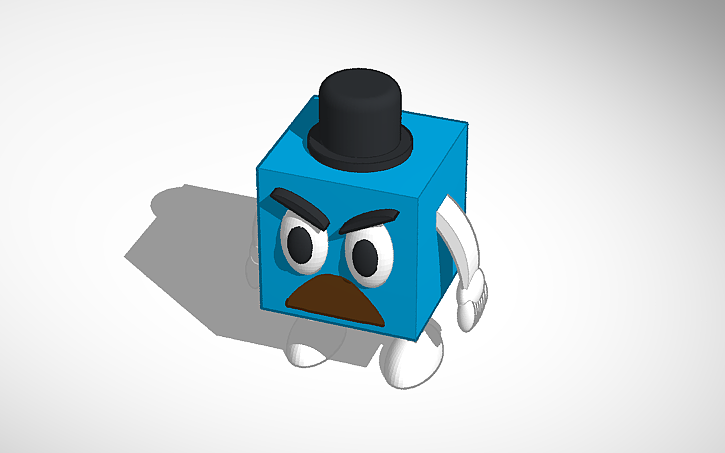 3D design Cartoon Character - Tinkercad