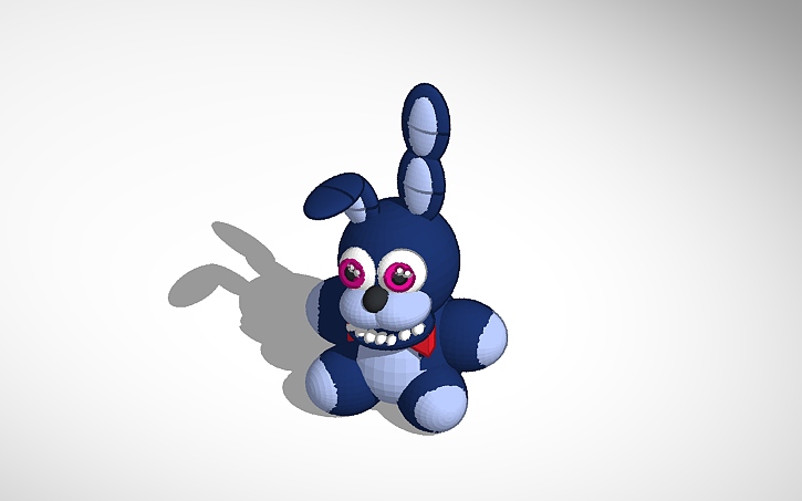 3D design Bonnie Plush - Tinkercad