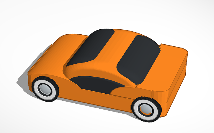 3D design car design - Tinkercad