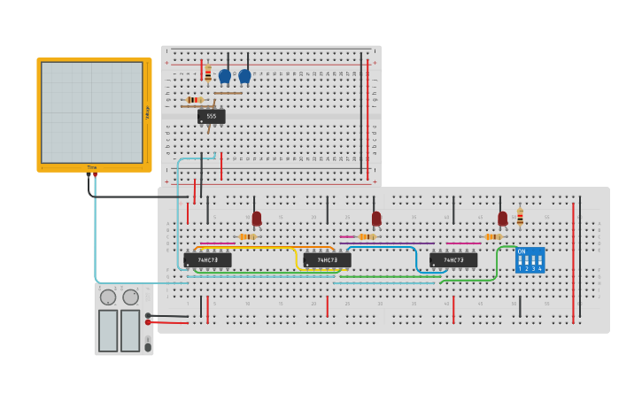 Circuit design P4.3 - Tinkercad