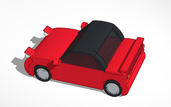 3D design MAZDA rx-7 - Tinkercad