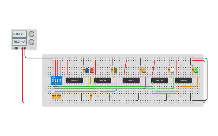 Circuit design Epic Snicket - Tinkercad
