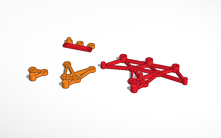 3D design Front Sensors Mount - Tinkercad