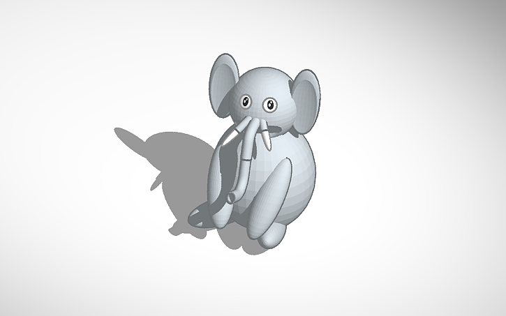 3D design Elephant? - Tinkercad