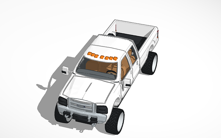 3D design Ford F350 - Tinkercad