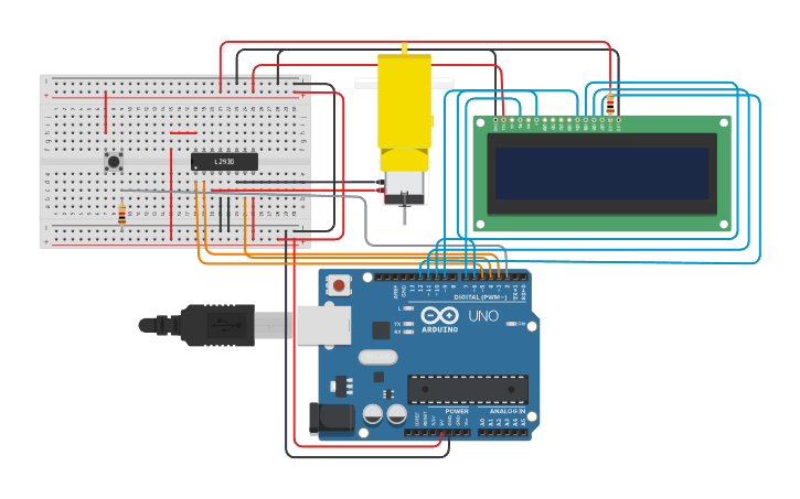 Circuit design practical 11 - Tinkercad