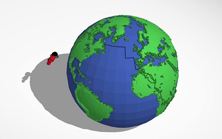 3D design Superman (Sim Lab) - Tinkercad