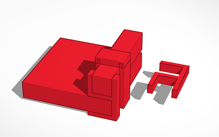 3D design Table clamp [WIP] - Tinkercad