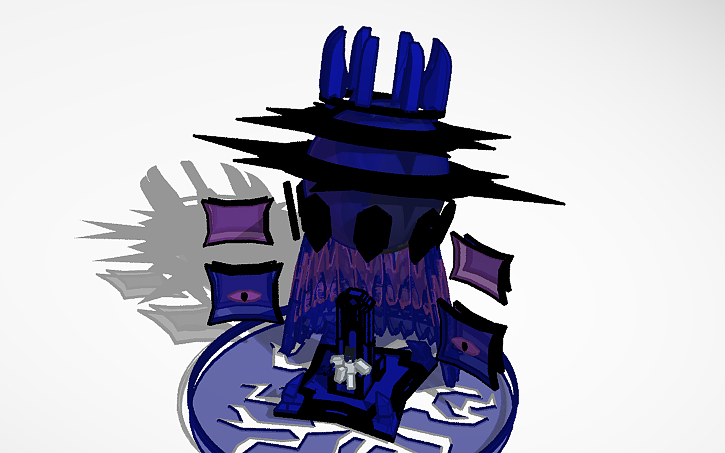 3D design sols rng-MONARCH - Tinkercad