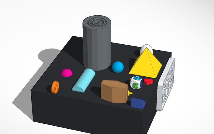 3D design Tinker Cad The Board Game - Tinkercad