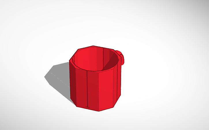 3D design cup-easy - Tinkercad