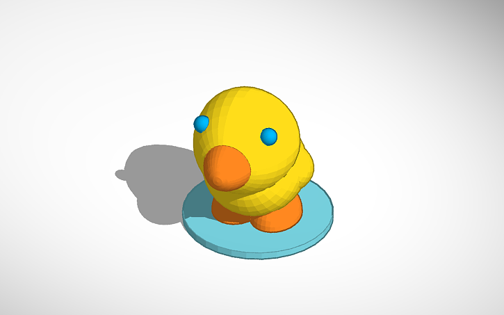 3D design Ducks - Tinkercad