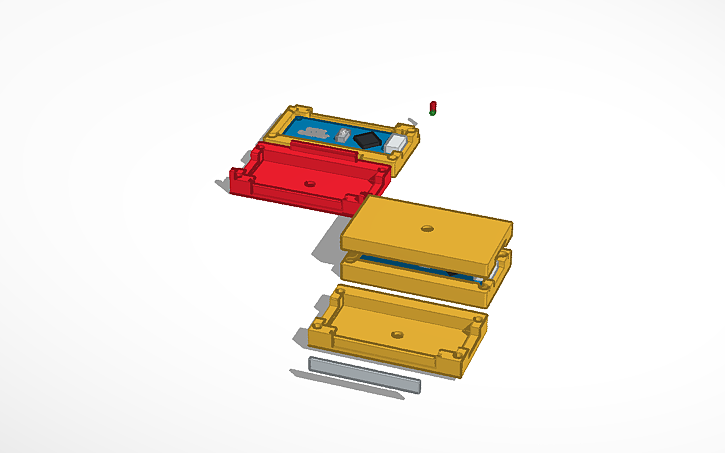 3D design Arduino Nano Case - Tinkercad