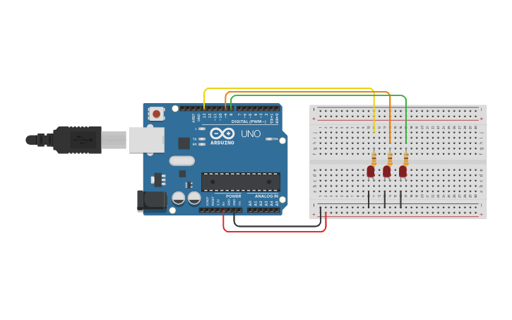 Circuit design Ejercicio_Arduino - Tinkercad