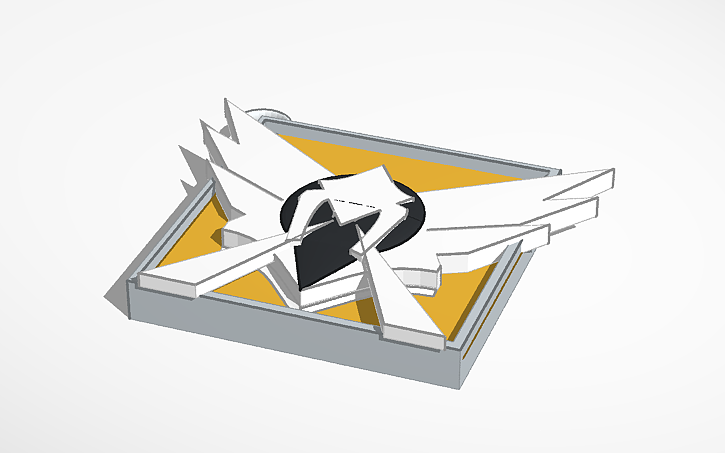 3D design r6 valkyrie icon - Tinkercad