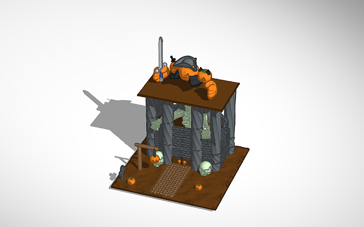 3D design Halloween - Tinkercad