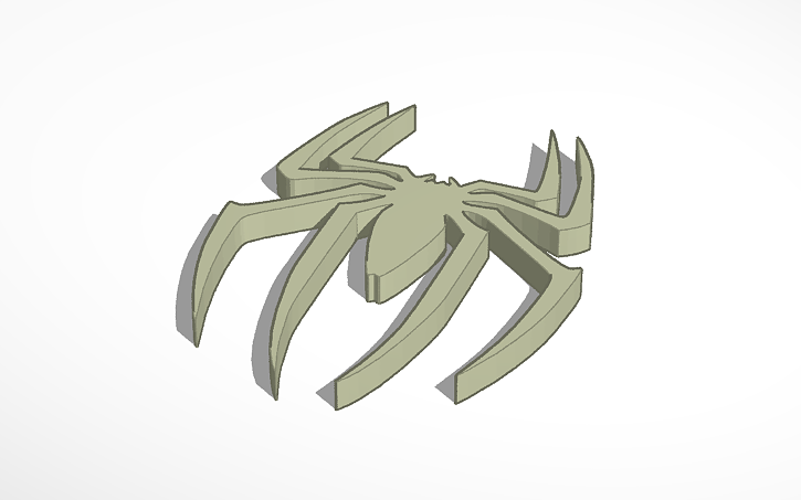 3D design Spider - Tinkercad