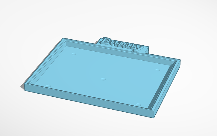 3D design Picture Frame - Tinkercad
