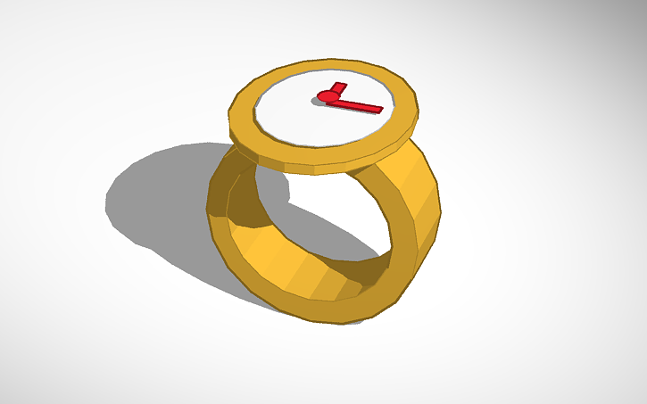 3D design Watch - Tinkercad
