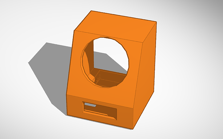3D design NEIBUHR Clock BOX - Tinkercad