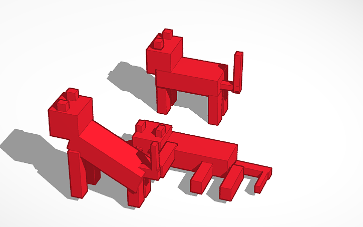 3D design cat:s - Tinkercad