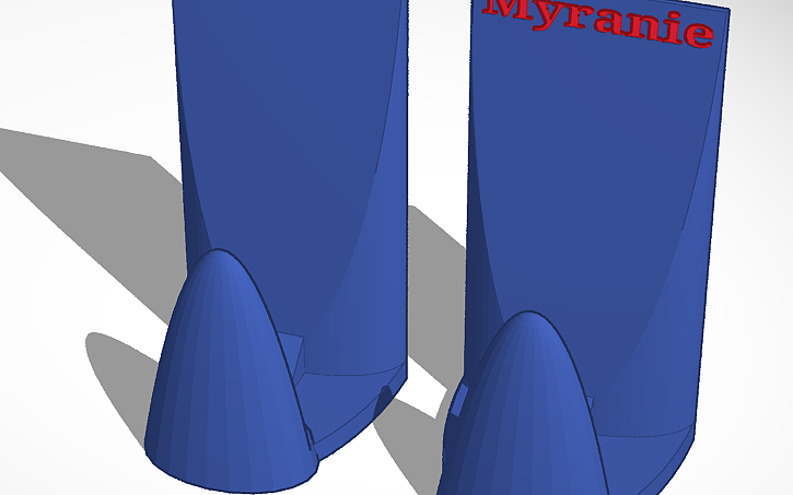 3D design Towel hook - Tinkercad