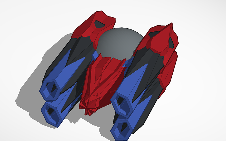 3D design Controllable Turret - Tinkercad