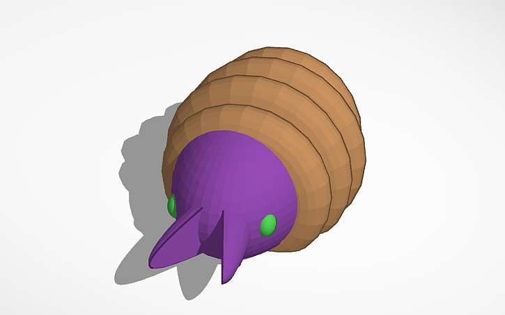 3D design Pikmin- Male Sheargrub - Tinkercad