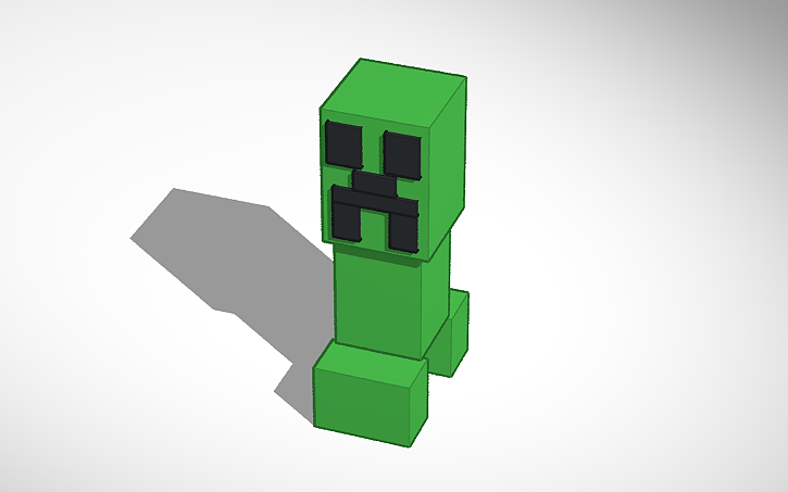 3D design Minecraft Creeper-AJ10 - Tinkercad