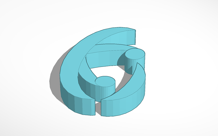 3D design Kelston Int Logo - Tinkercad