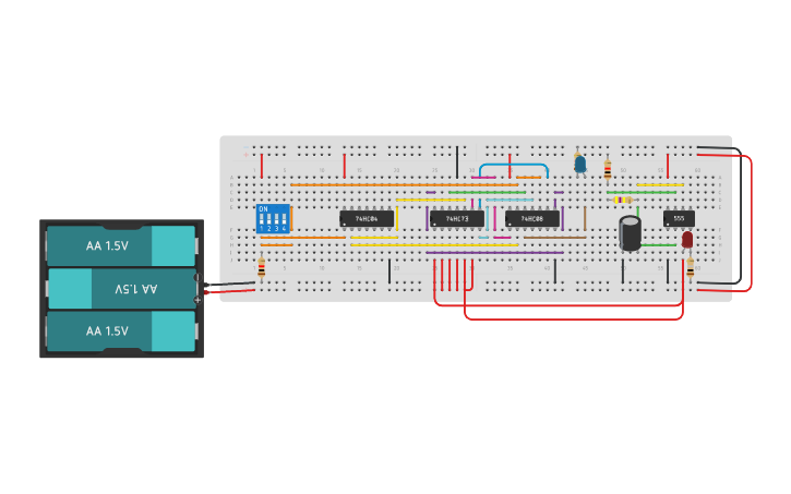 Circuit Design 110 Detector Tinkercad