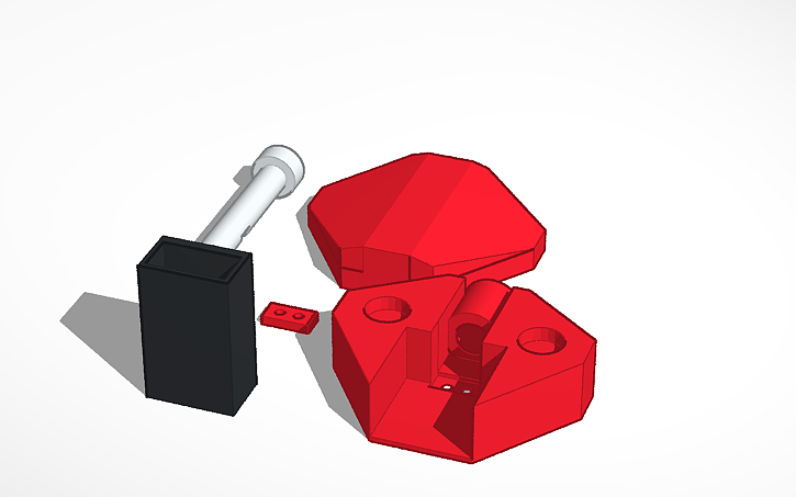 3D design Web-shooter - Tinkercad