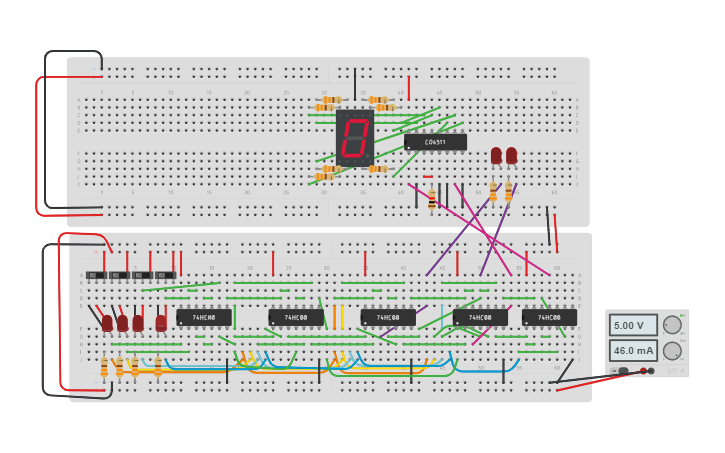 Circuit design vending machine - Tinkercad