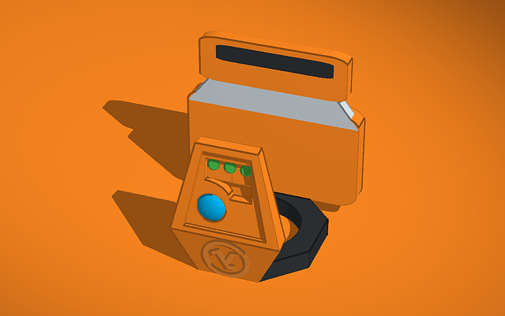 3D design Lego Half-Life 1 HEV Suit - Tinkercad