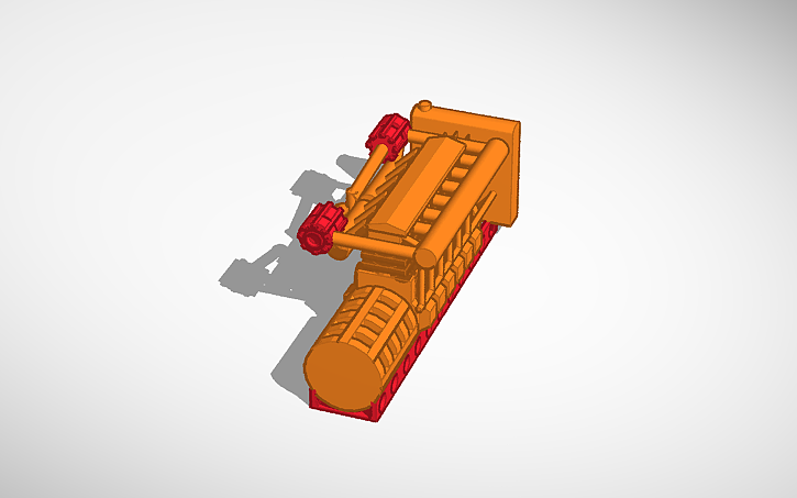 3D design Dissel generator - Tinkercad