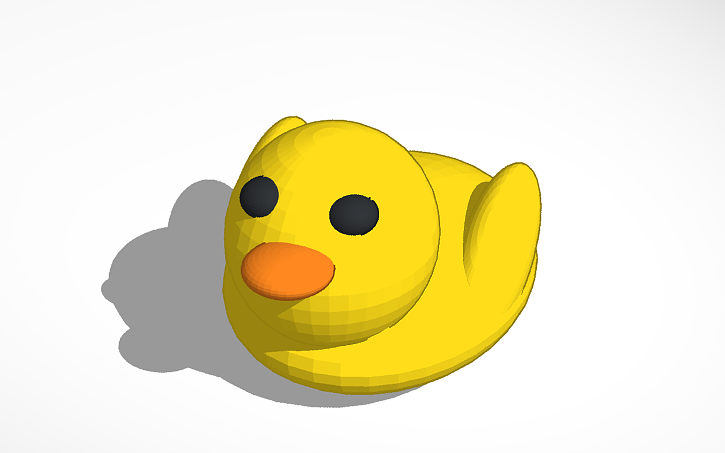 3D design Rubber Duck! - Tinkercad